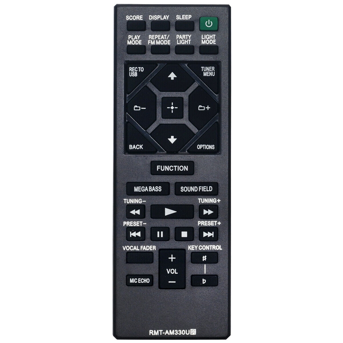RMT-AM330U Replace Remote for Sony Audio System MHC-V50 MHC-M20 MHC-V21 ...