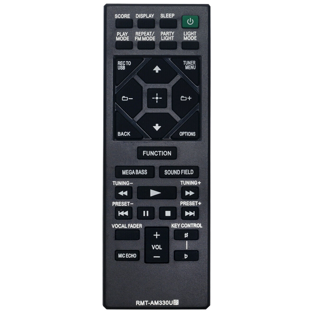 RMT-AM330U Replace Remote for Sony Stereo System HCD-M20 HCD-SHAKE10 ...