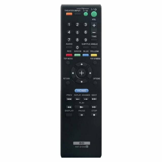 RMT-B104A Replaced Remote Control For Sony Blu-ray Disc Player BDP-S560 BDP-S360 - Walmart.com