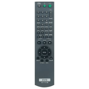 Sony Dvd Player Remote Control Replacement