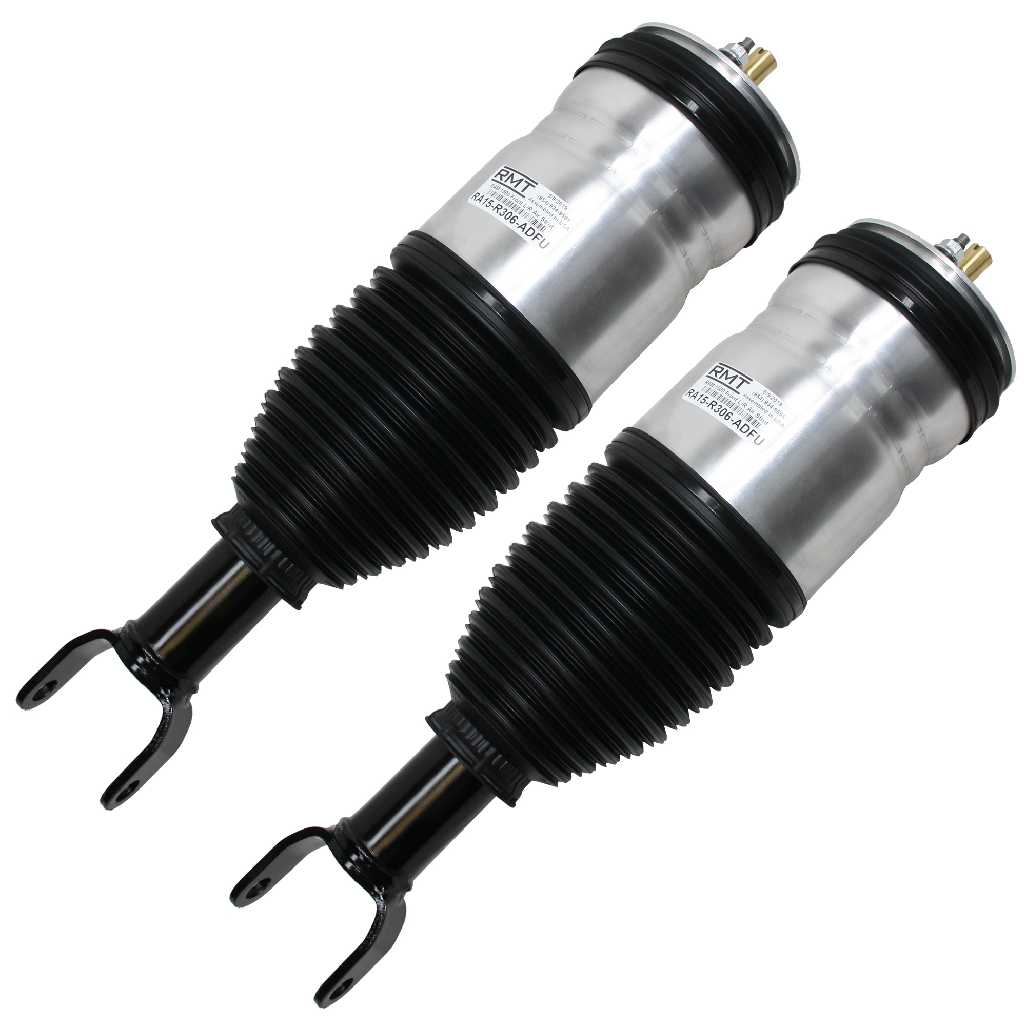 RMT RA15-R306-ADFP - Rebuilt Front Left and Right Air Struts Sets Set ...