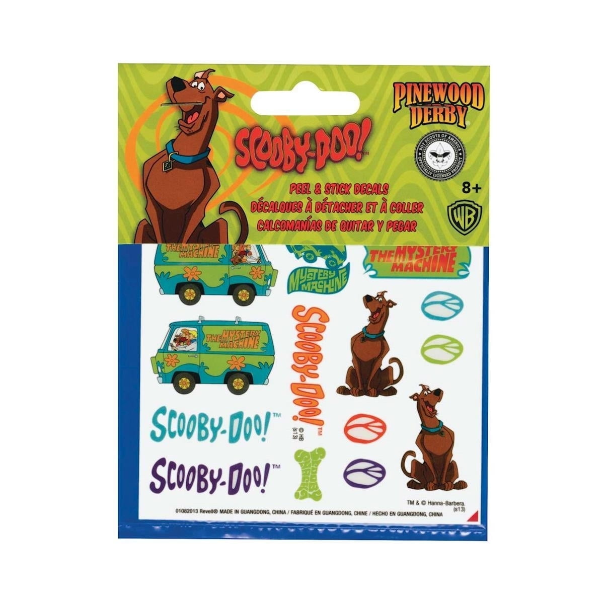 RMXY9407-Revell Scooby-Doo Car Wrap Decal, Custom Auto Vinyl Window ...