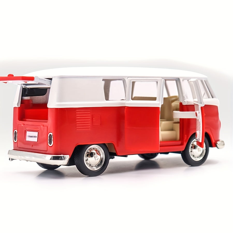 RMZ 1:36 Scale Alloy Vintage Bus Model - Pull-Back Action Toy Car ...