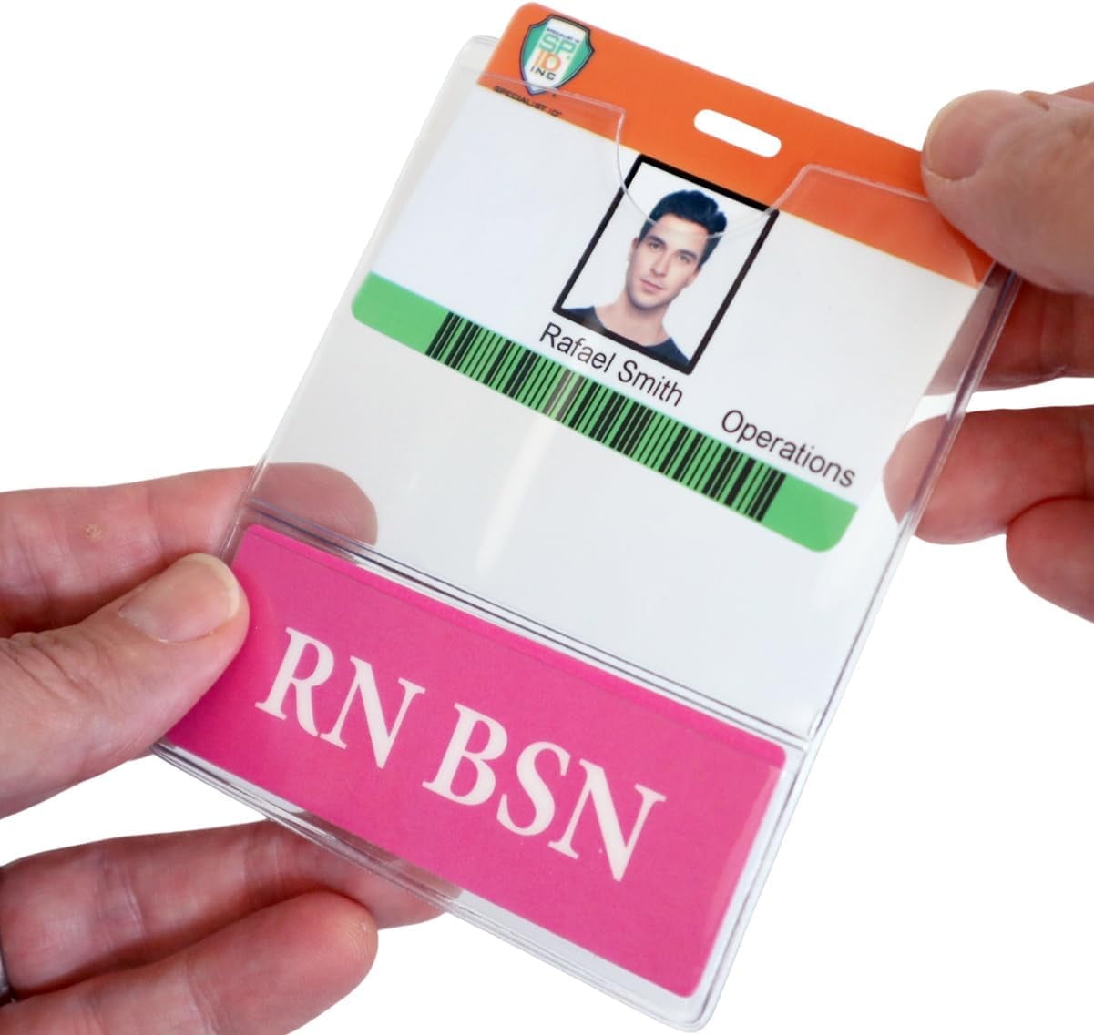 RN BSN BadgeBottom Horizontal RN BSN Badge Buddy & RN BSN Badge Holder ...