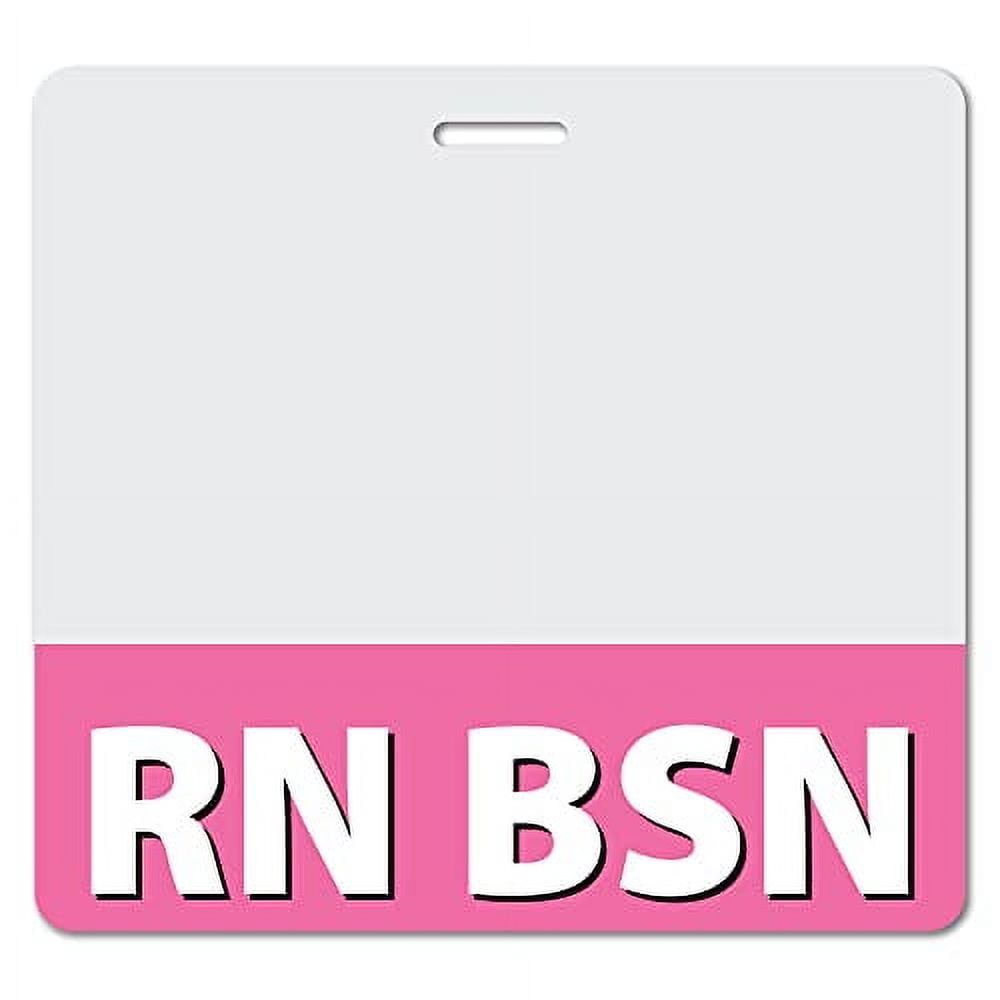 RN BSN Heavy Duty Horizontal Pink (50 pack) - Spill & Tear Proof Cards ...