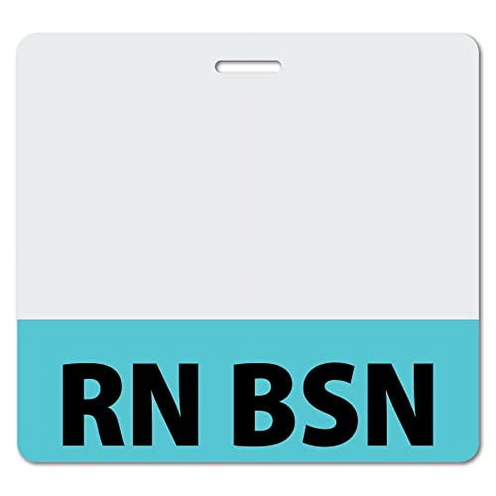 RN BSN Heavy Duty Horizontal Teal (50 pack) - Spill & Tear Proof Cards ...