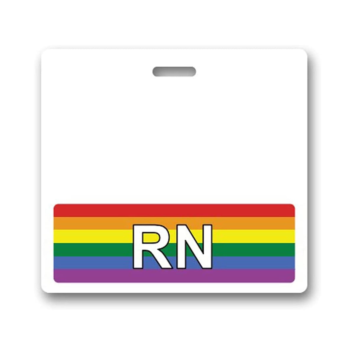 RN Badge Buddy - Heavy Duty Horizontal Badge Buddies for Registered ...