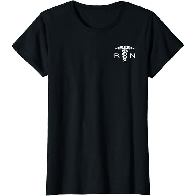 RN Caduceus Symbol Logo T-Shirt - Walmart.com