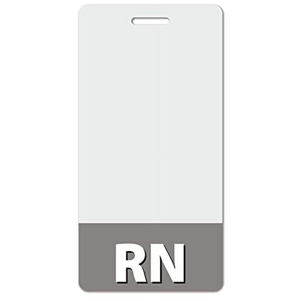 RN Heavy Duty Vertical Gray (100 pack) - Spill & Tear Proof Backer ...