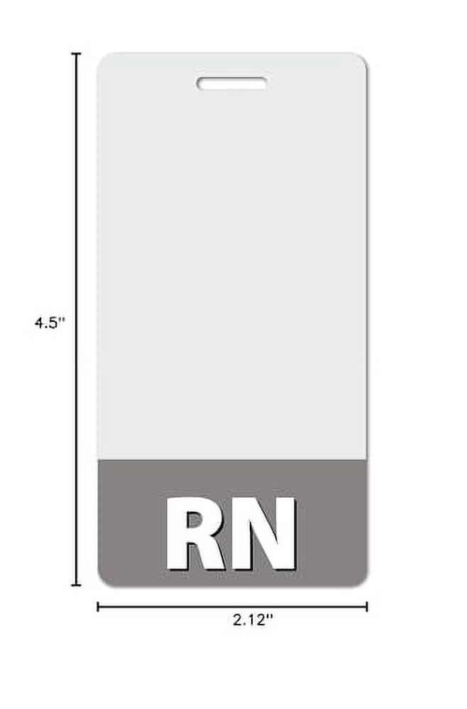 RN Heavy Duty Vertical Gray (20 pack) - Spill & Tear Proof Backer Cards ...