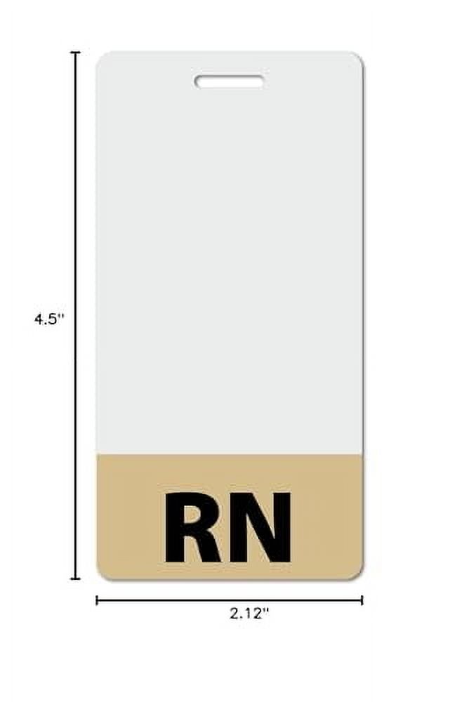 RN Heavy Duty Vertical Tan (20 Pack) - Spill & Tear Proof Backer Cards ...
