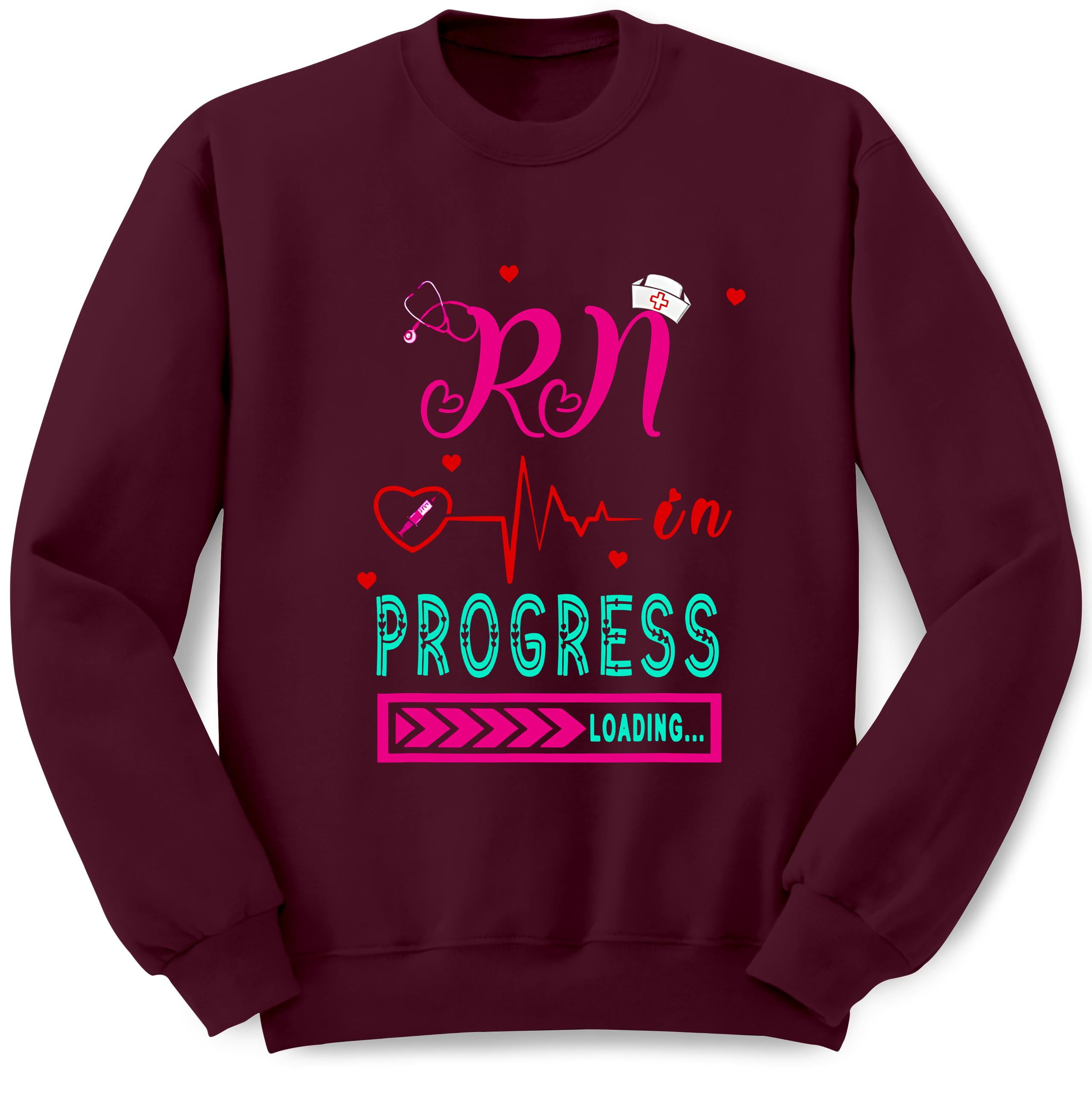 RN In Progress Future New RN Graduated Loading Team Nurse Group Shirt ...