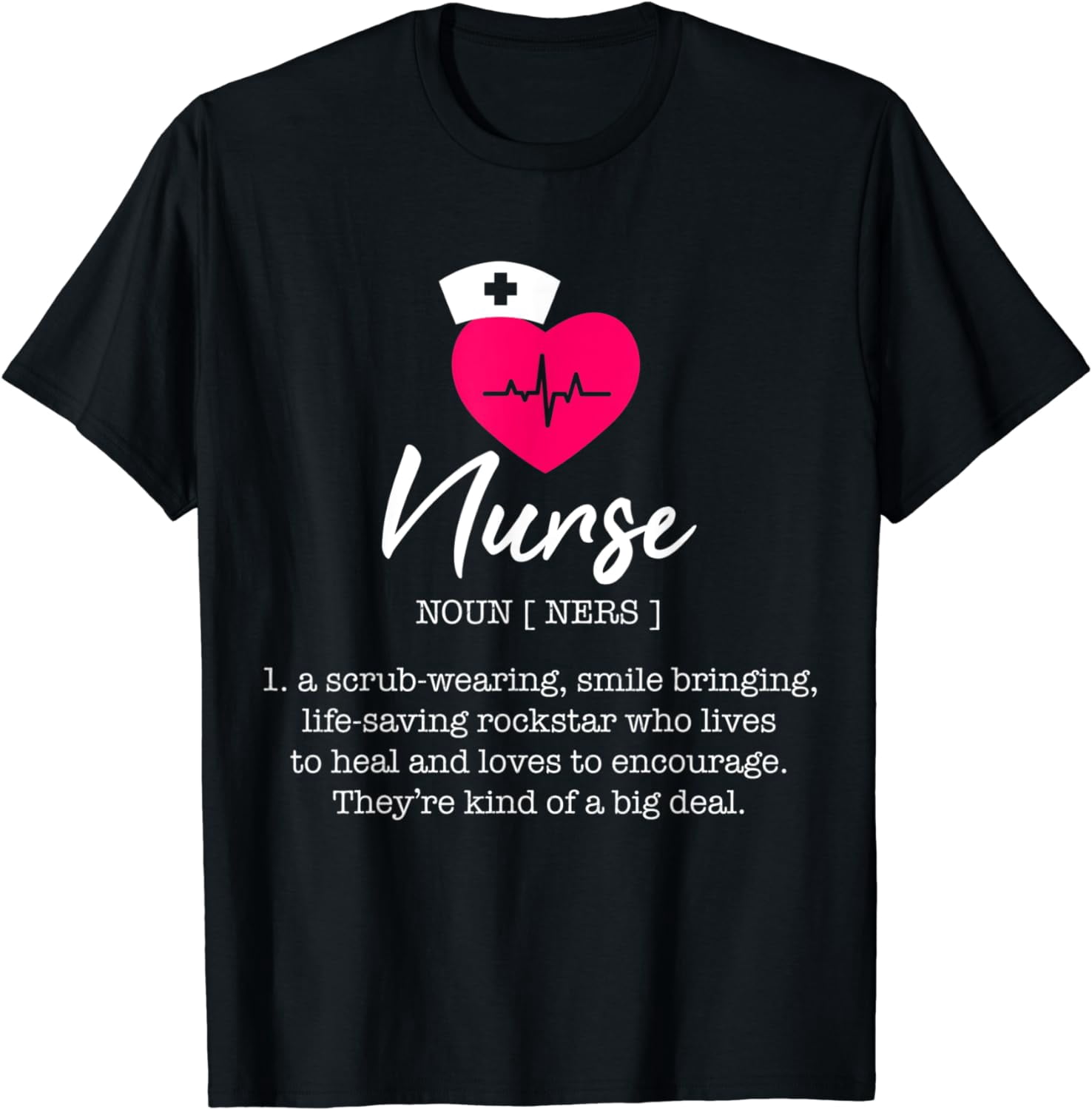 RN NP Nurse Definition Dictionary Cool Nursing Graduate Gift T-Shirt ...