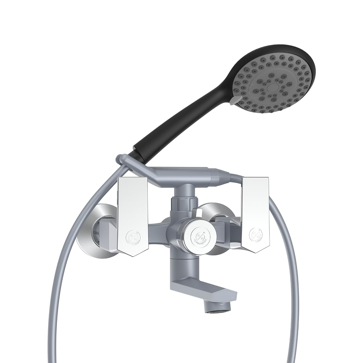 RN PTMT Superior Plastic Wall Mixer Telephonic with Crutch Wall Mixer ...