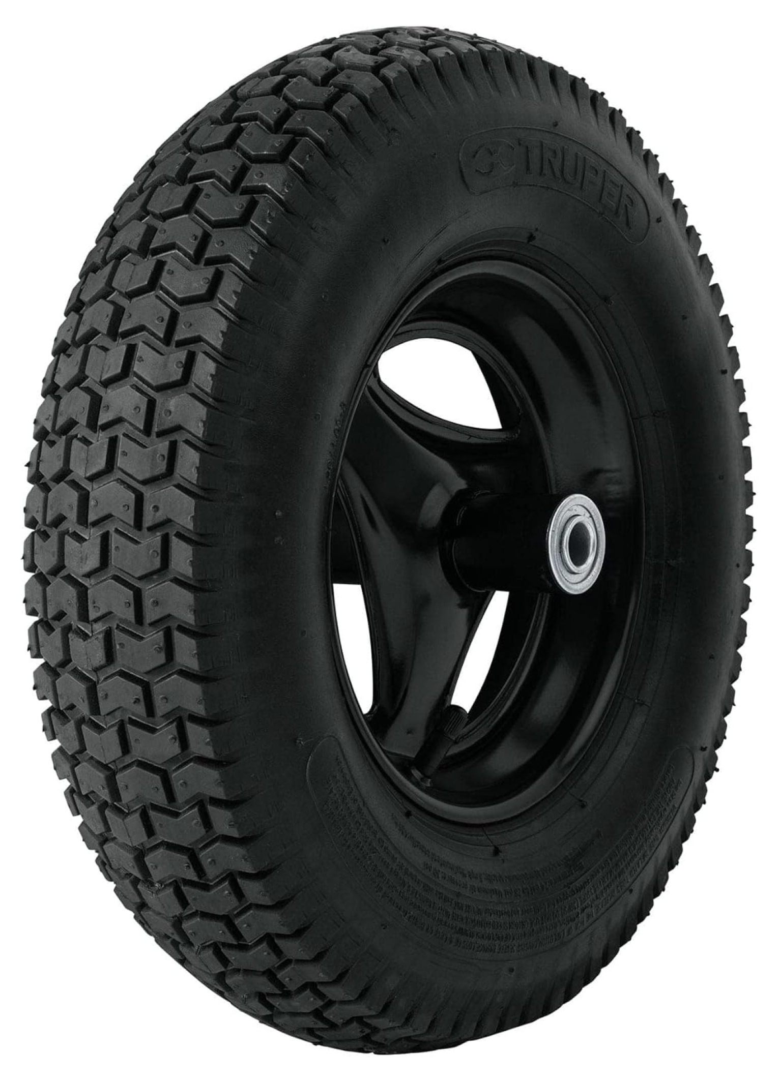 RN Wheelbarrow Tires Knobby Pneumatic 16"x 4" (41x10cm) - Walmart.com