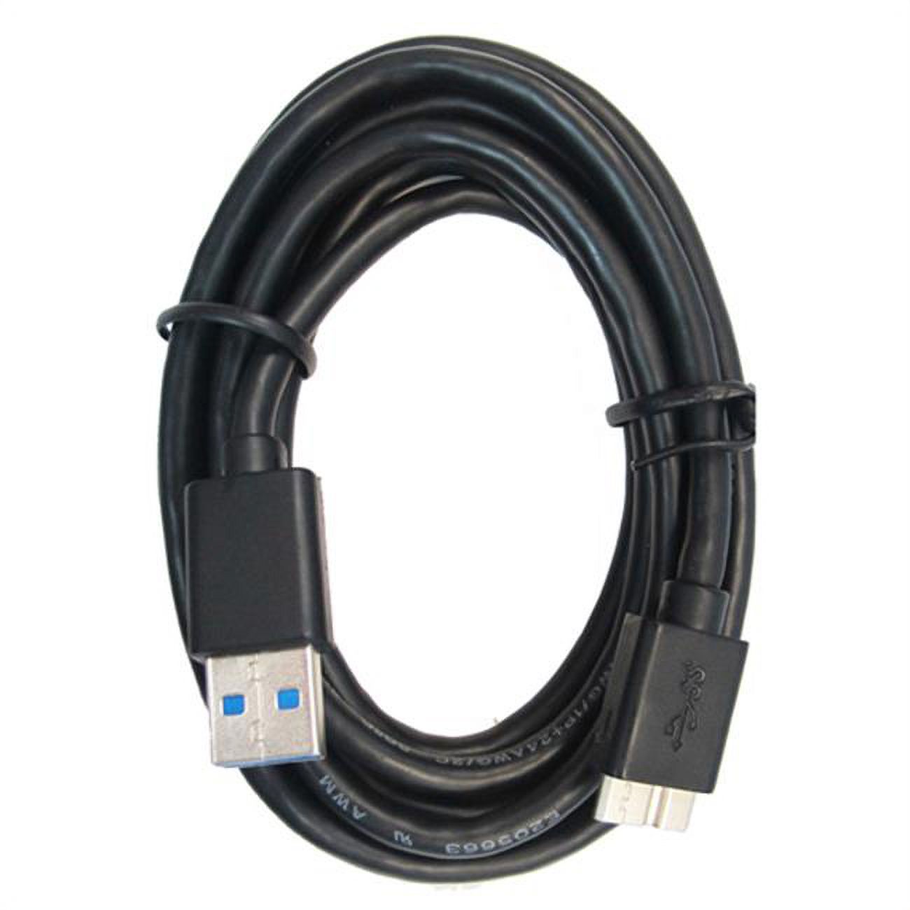 RND Accessories 6 ft. USB 3.0 Fast Super Speed Cable - Black - Walmart.com