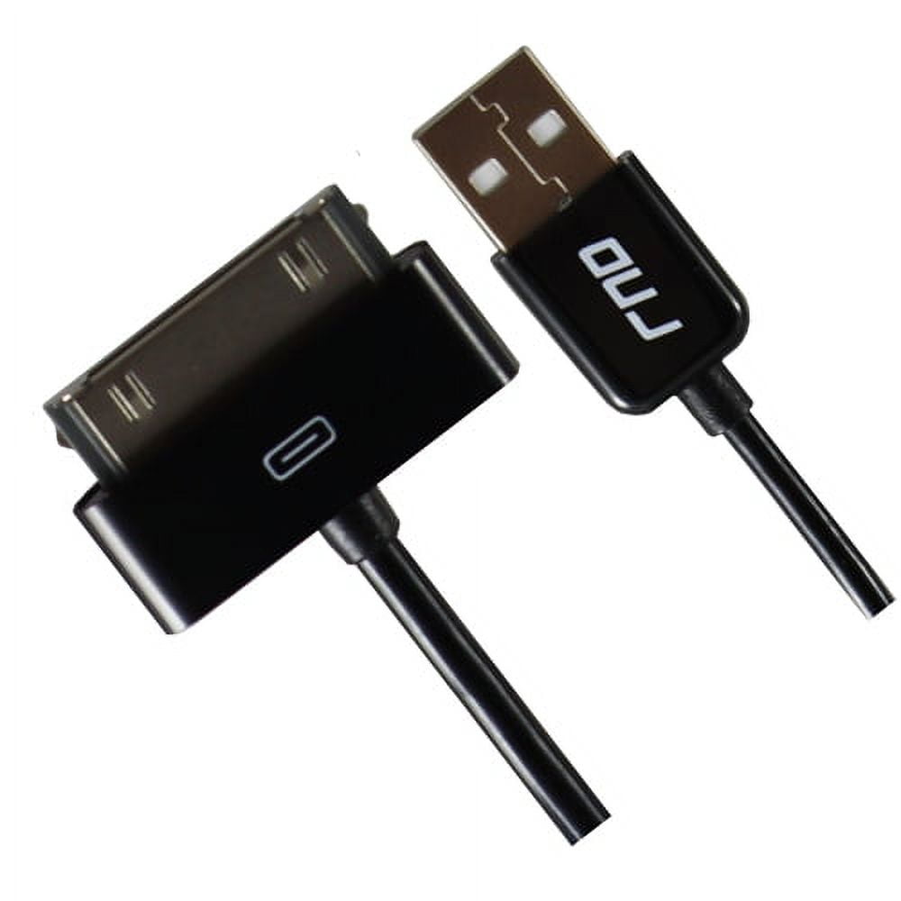 RND Apple CERTIFIED 30-Pin Cable for iPad, iPhone, iPod 3.2 Feet/black ...