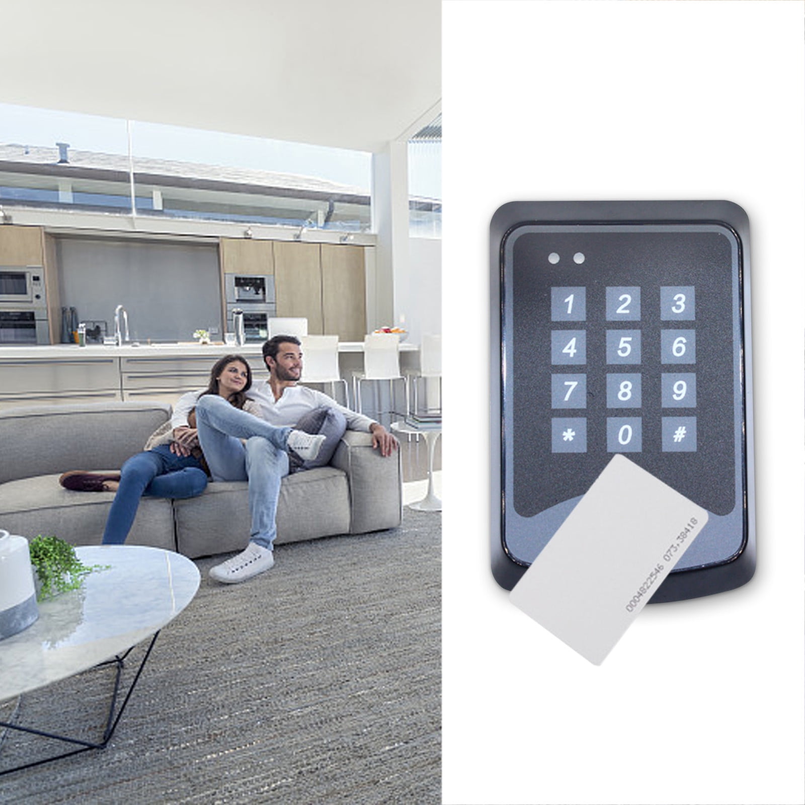 RNLUGM Smart Home , Door Keypad Controller,1000 Users ID Password Door ...