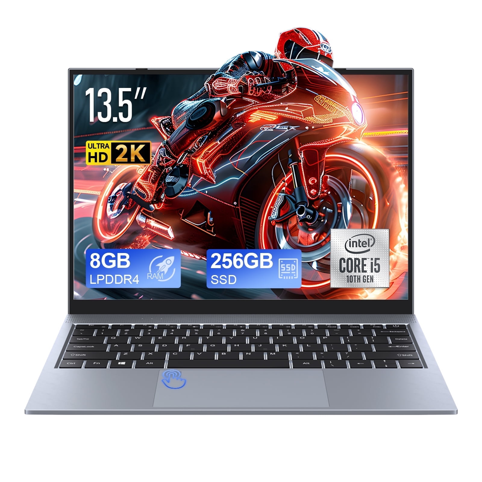 RNRUO 13.5" Windows 11 Pro Laptop, 8GB RAM 256GB SSD, Intel Core i5 ...