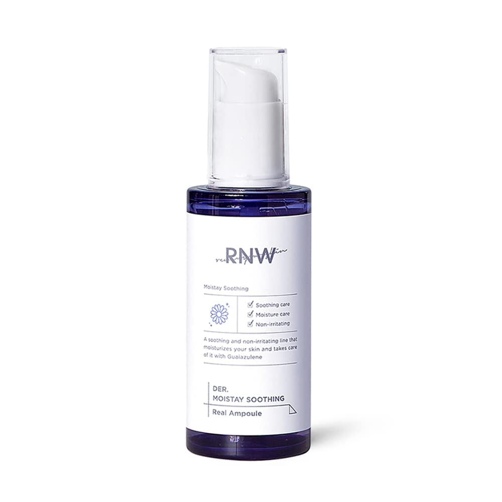 RNW Der. Moistay Soothing Real Ampoule 1.7 fl.oz. / 50 ml | Hydrating Facial Serum for Sensitive ...