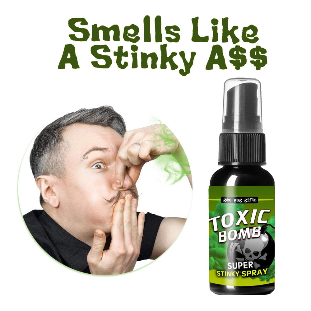 RNkgnb Novelties Liquid Fart Prank Joke Spray Can Stink Bomb Smelly ...