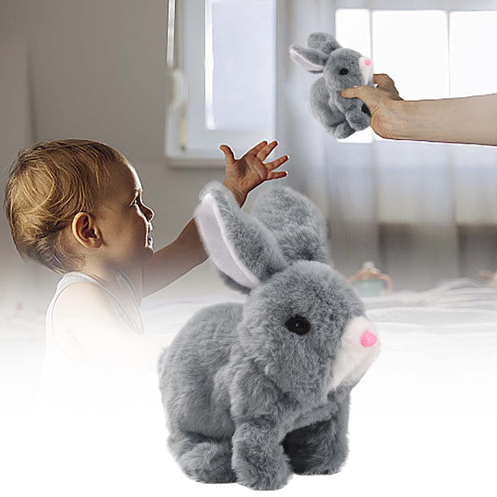 RNkgnb My Realistic Bunny Toy Realistic Bunny Toy For Kids Impersonator ...