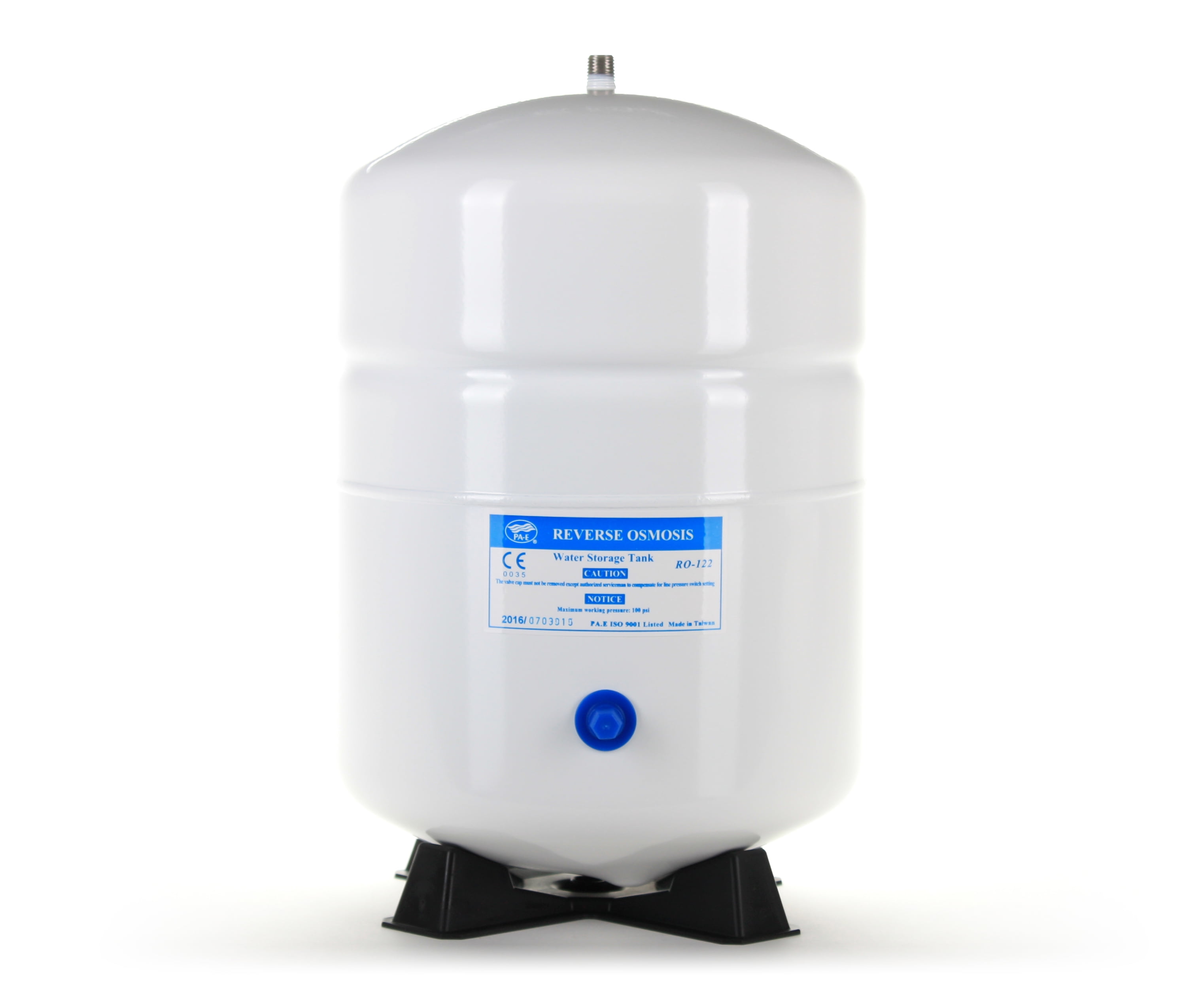 Hydronix RO-122-W14 3.2 Gal Stainless Steel Reverse Osmosis Tank ...