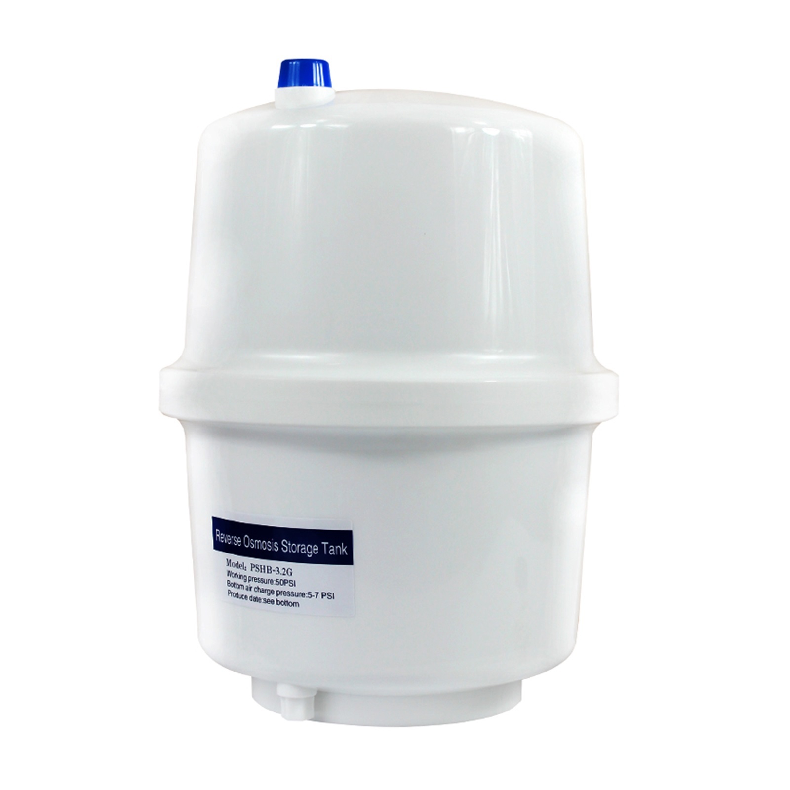 RO Tank 3.2 Gallon Plastic Water Storage Tank For Reverse Osmosis ...
