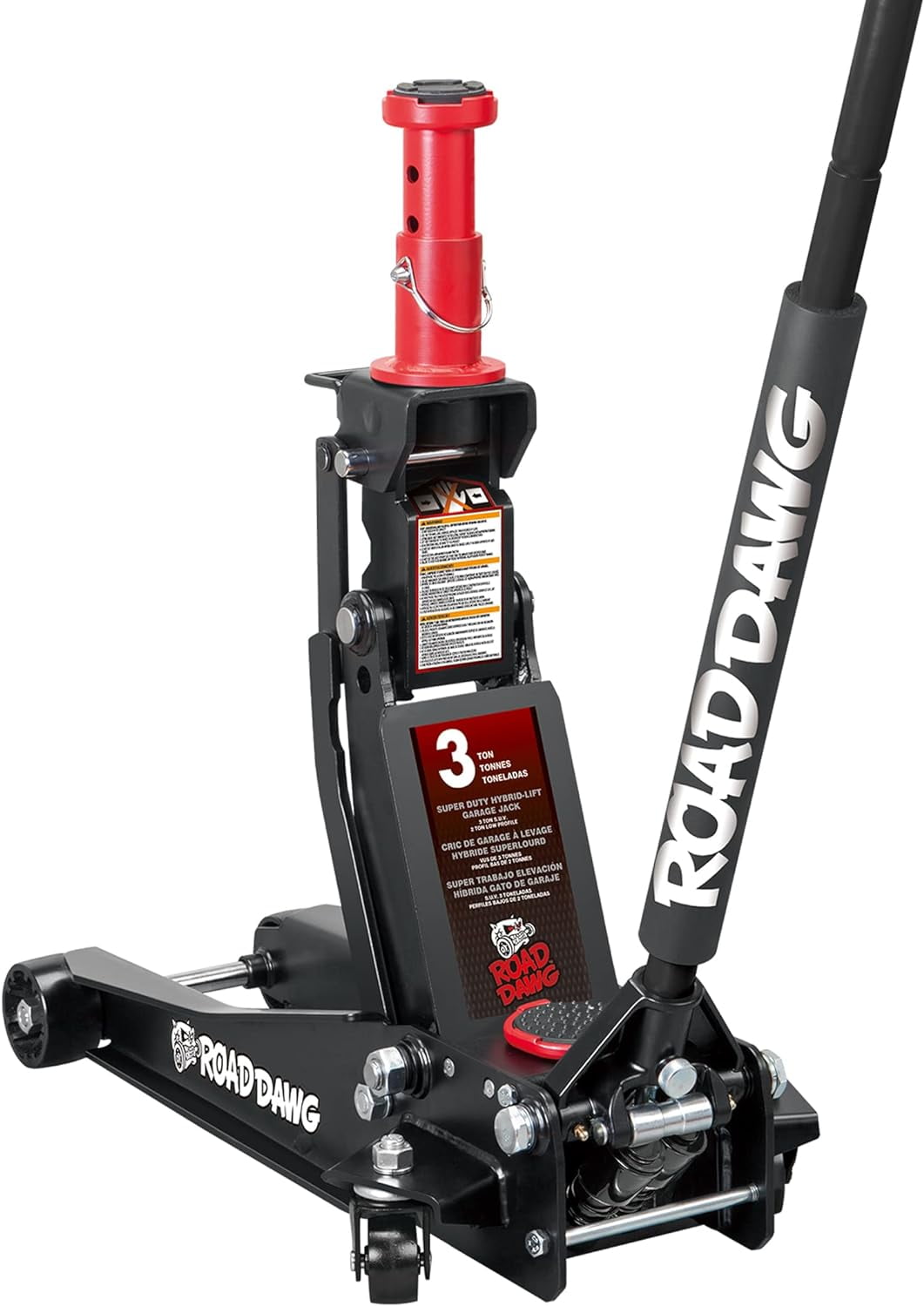 ROAD DAWG 3 Ton Hydraulic Low and High Profile Professional Garage ...