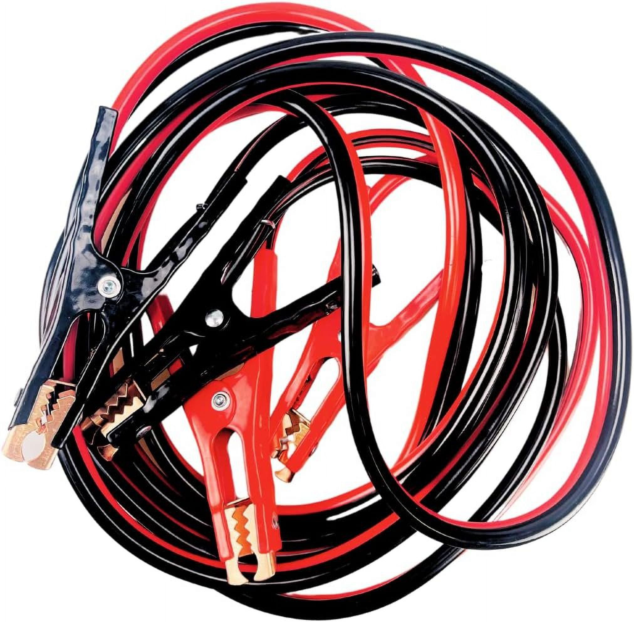 ROAD GENIE 16 Foot, 6 Gauge Booster Cable with Color-Coded Clamps and ...