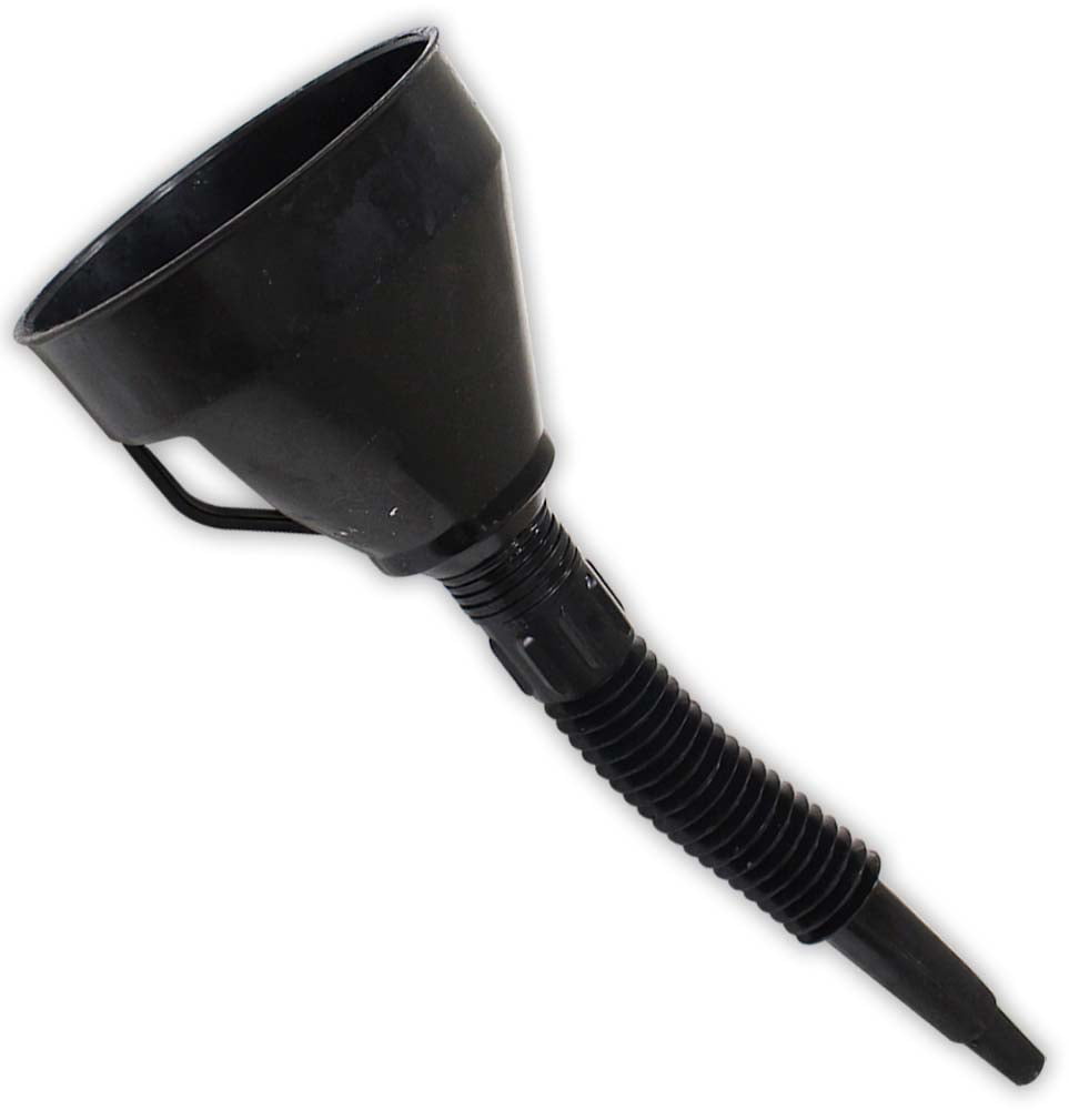 ROAD GENIE (2 Pack) Flexible Tube Plastic Funnel | 5¼" (13.3 cm ...