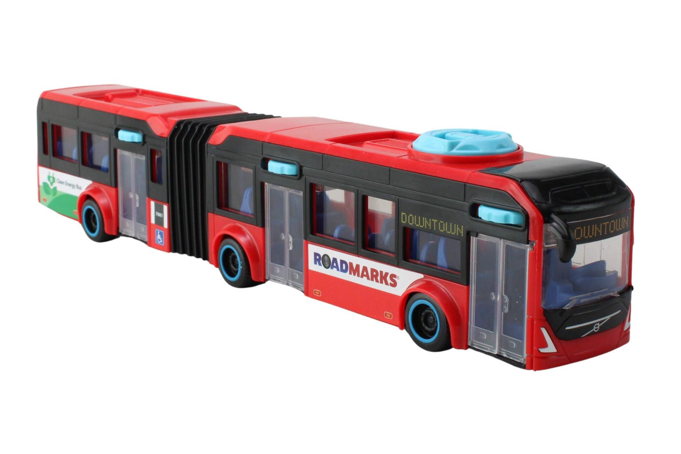ROAD MARKS CITY BUS RED/WHITE - Walmart.com