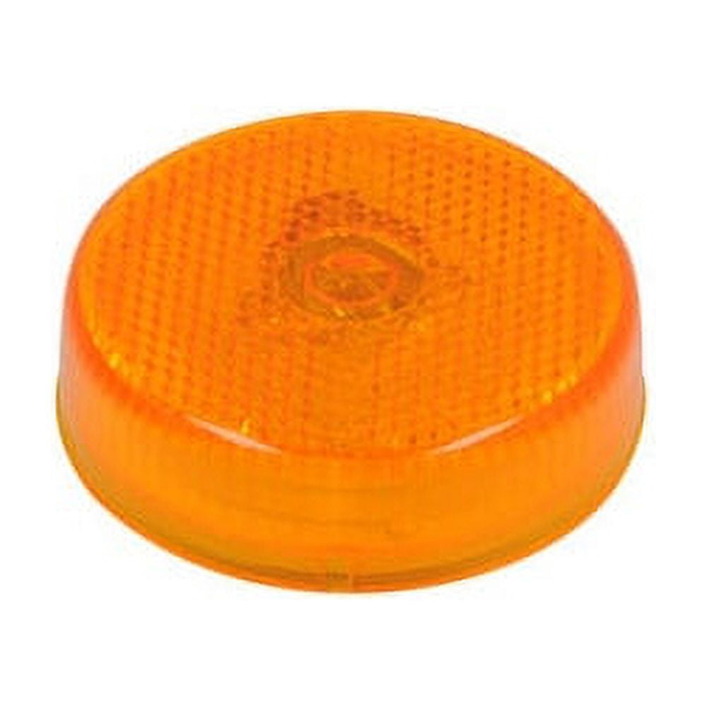 ROADPRO R RP-1288A 2 5 ROUND LIGHT WITH REFLECTIVE LENS AMBER - Walmart.com