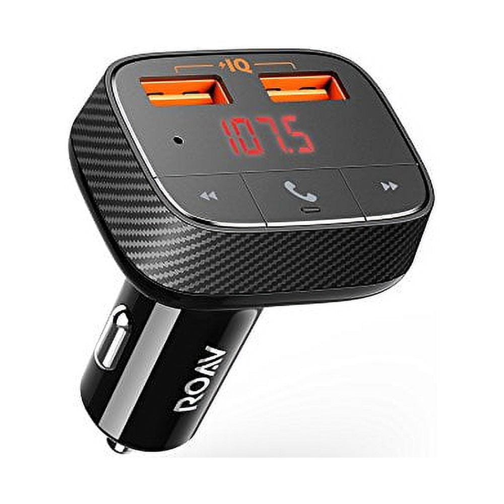 ROAV ANKER ROAV SMARTCHARGE F0 BLUETOOTH FM TRANSMITTER FOR CAR - BLACK ...