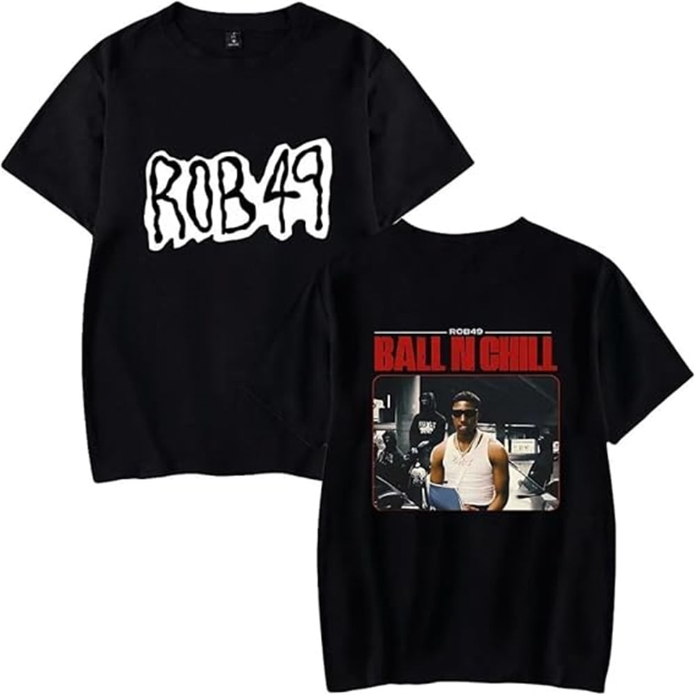 ROB49 Tour T-shirt Merch Women Men Casual Streetwear Printed Cool ...