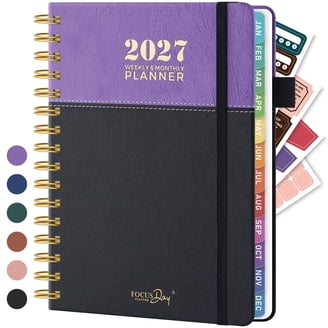 ROBCURSE 2027 Daily Planner, Jan 2027 - Dec 2027 Daily & Monthly ...