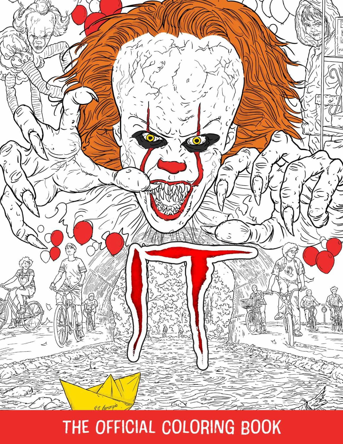 IT: the Official Coloring Book, 64 pages (Paperback) - Walmart.com