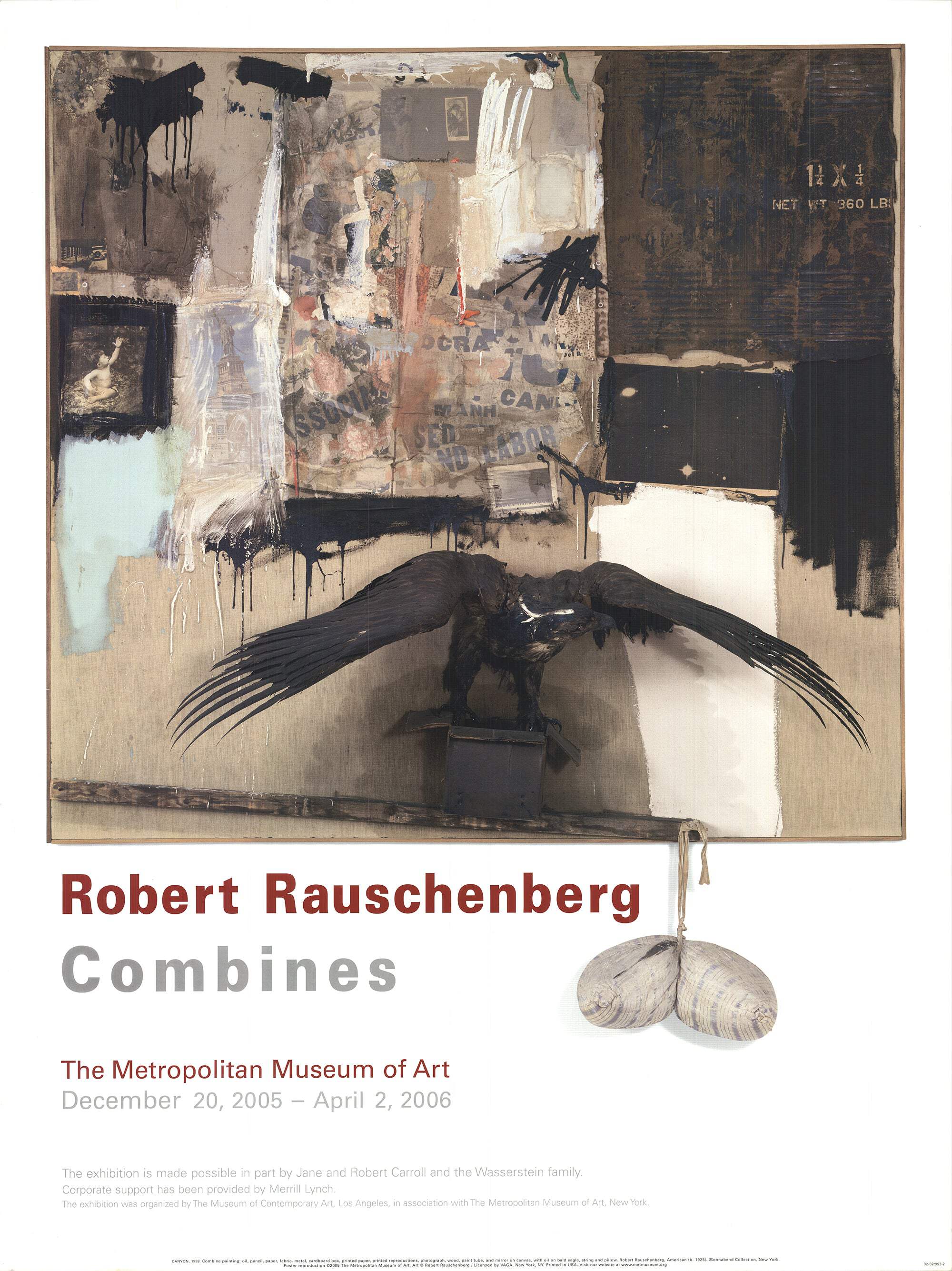 ROBERT RAUSCHENBERG Canyon, 2005 - Walmart.com