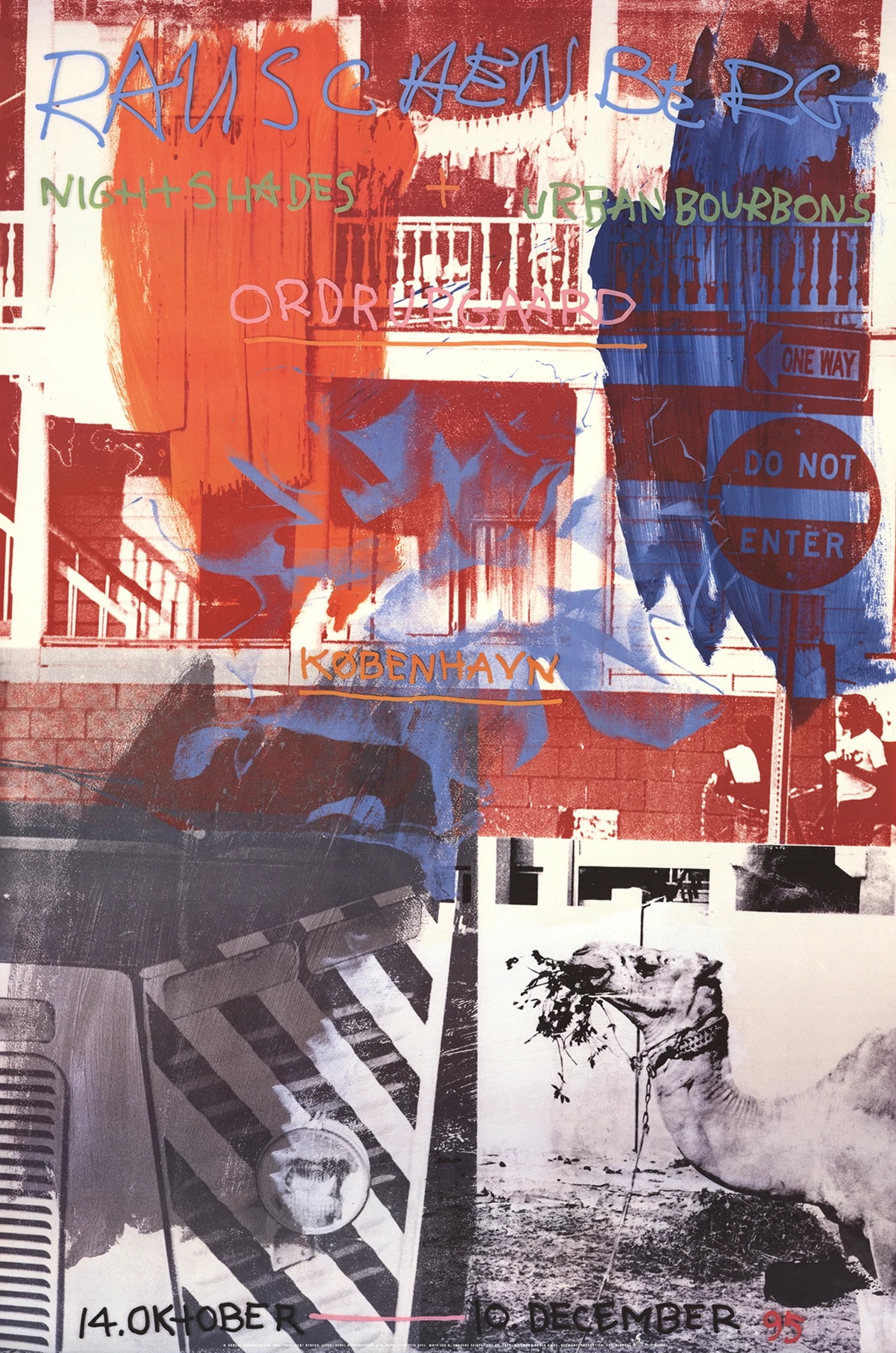 ROBERT RAUSCHENBERG Night Shades + Urban Bourbons, 1995 - Walmart.com