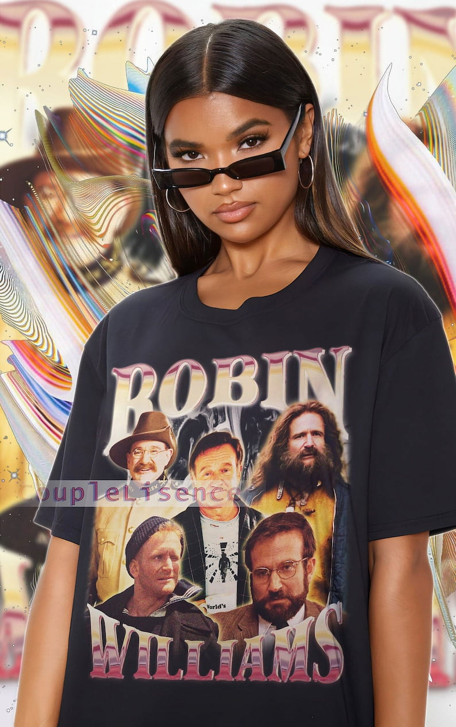 ROBIN WILLIAMS Vintage Shirt | Robin Williams Homage Retro | Robin ...