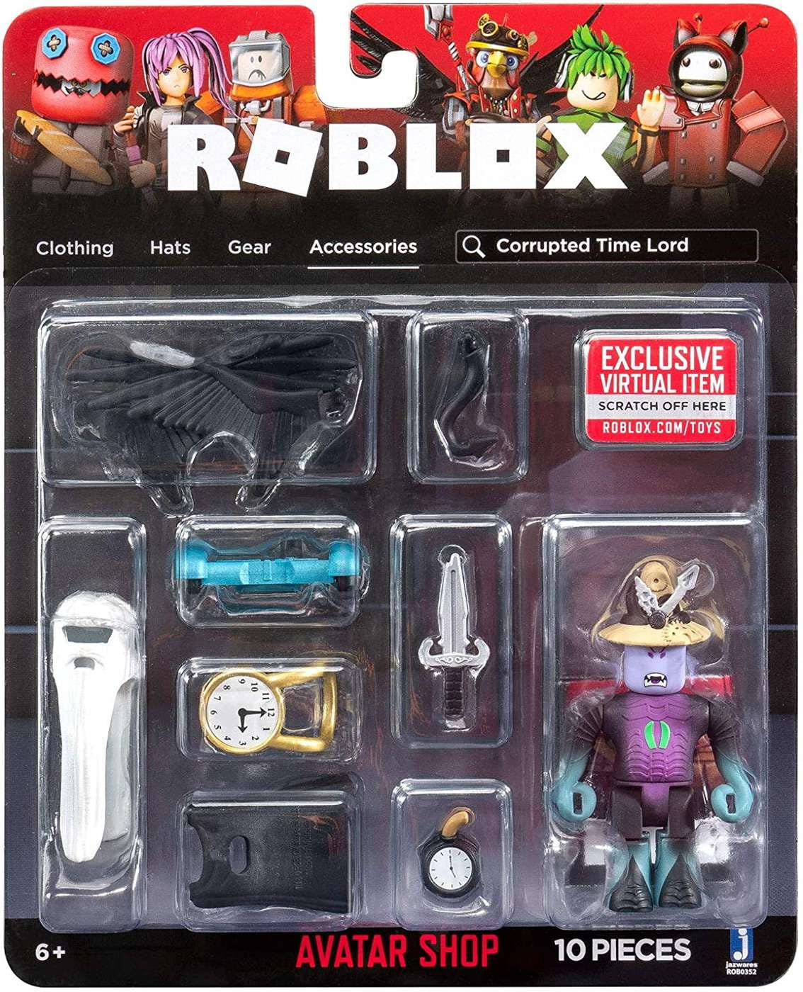 Roblox Toy Minifigures - Avatar Catalog Series Style 4 with Exclusive ...