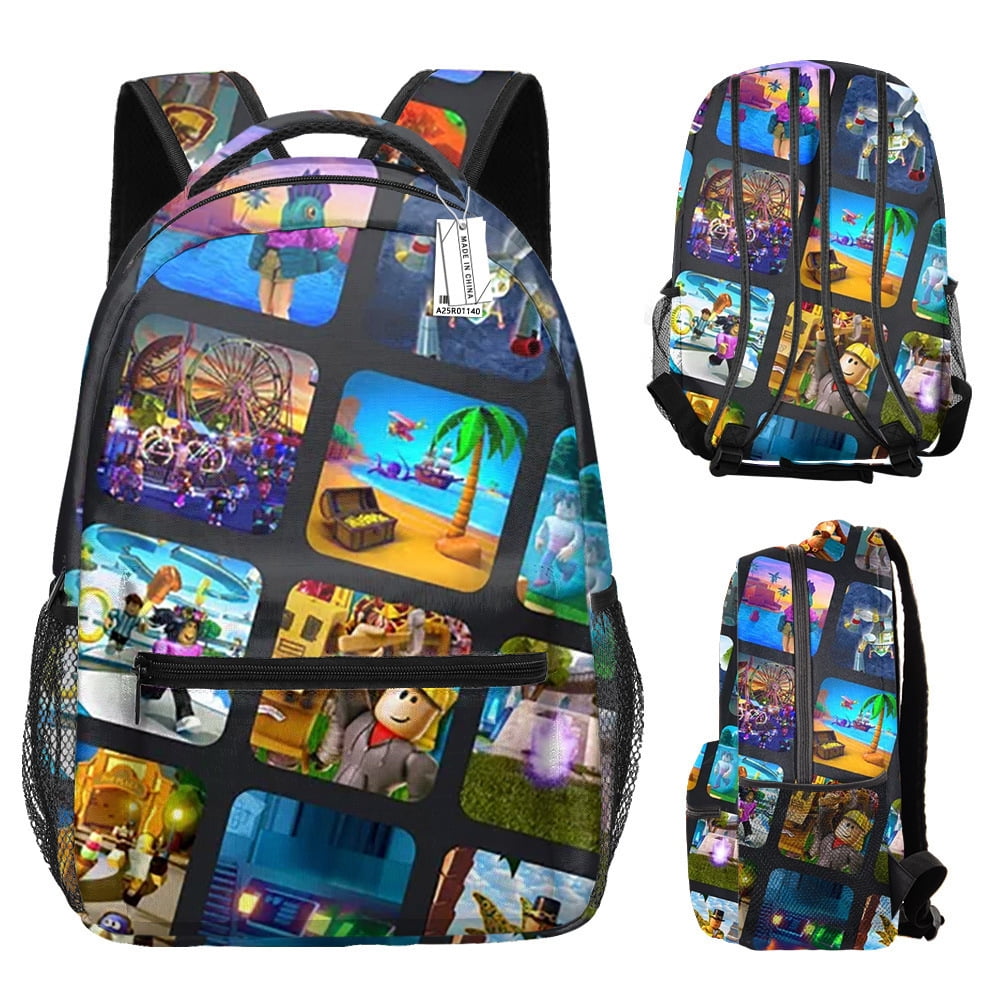 ROBLOX Backpack, Casual SchoolBag, Durable Laptop Bag, Suitable for ...