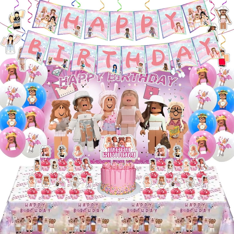 ROBLOX Birthday Party Decorations - Theme Children's Party Supplies ...