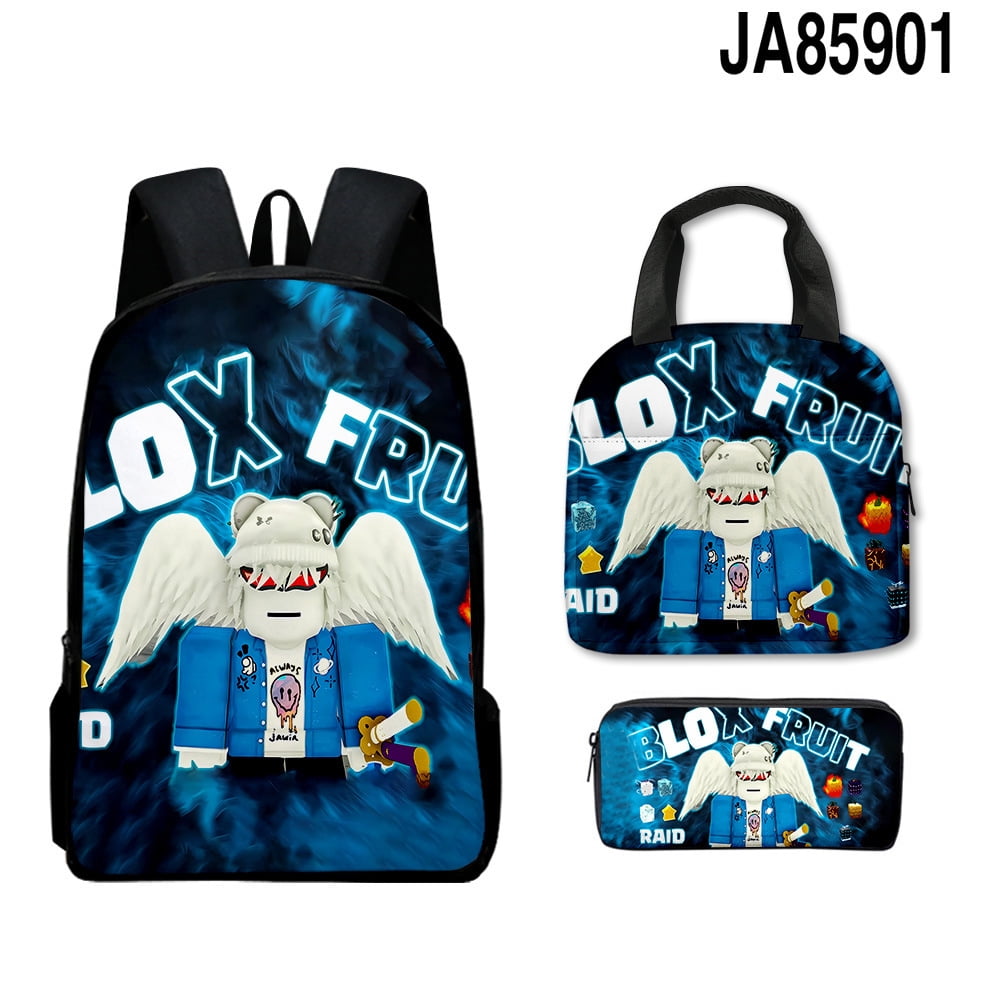 ROBLOX backpack blox large capacity fruits backpack satchel pencil case ...