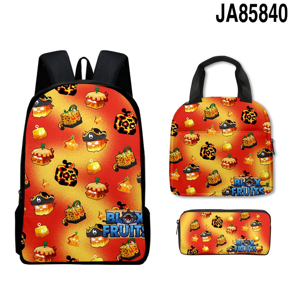 ROBLOX backpack blox large capacity fruits backpack satchel pencil case ...