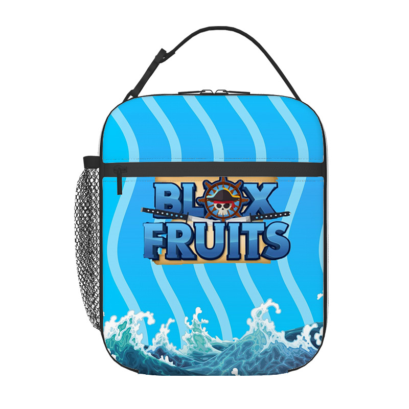 ROBLOX blox fruits Insulated Lunch Bag Lunchbox for Supplies Food ...