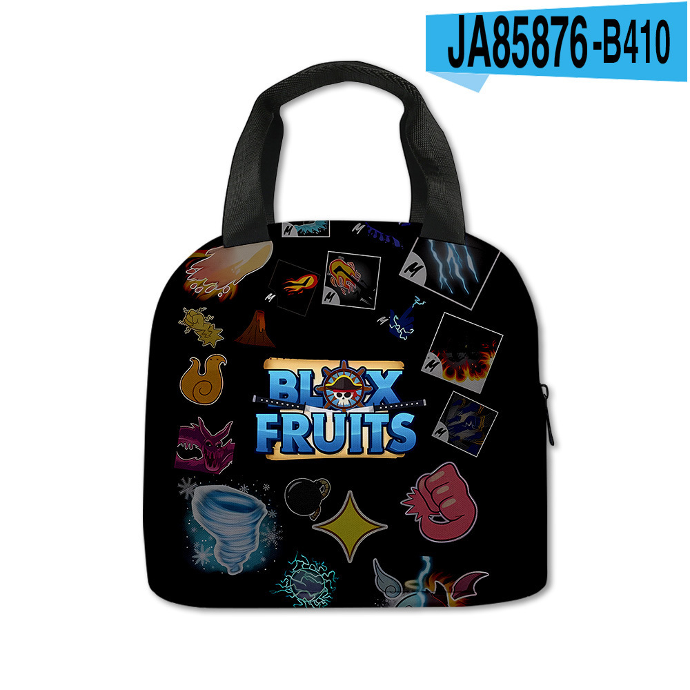 ROBLOX blox fruits Insulated Lunch Bag Lunchbox for Supplies Food ...