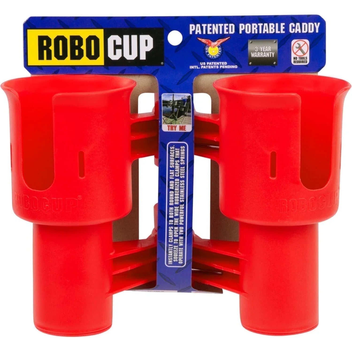 ROBOCUP Best Cup Holder for Drinks, Fishing Rod/Pole, Boat, Beach Chair ...