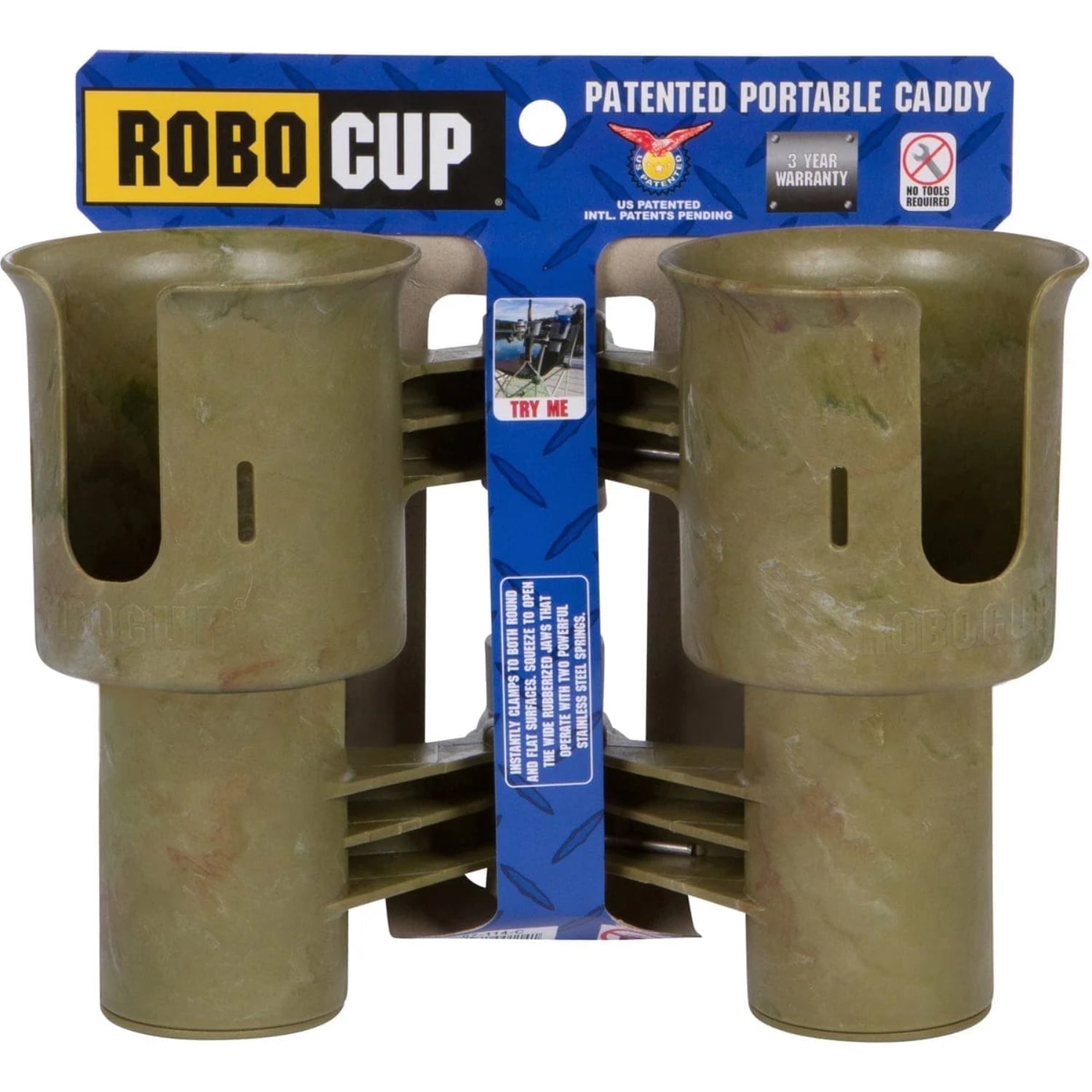 ROBOCUP Best Cup Holder for Drinks, Fishing Rod/Pole, Boat, Beach Chair ...