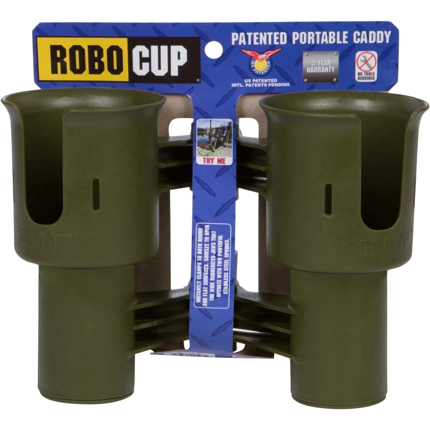ROBOCUP Best Cup Holder for Drinks, Fishing Rod/Pole, Boat, Beach Chair ...